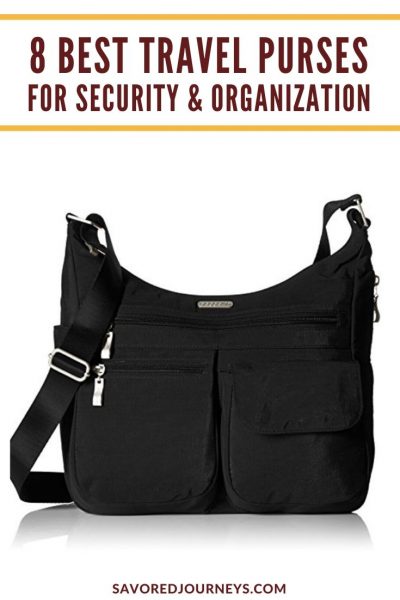 8 Best Travel Purses for Security & Organization - Savored Journeys