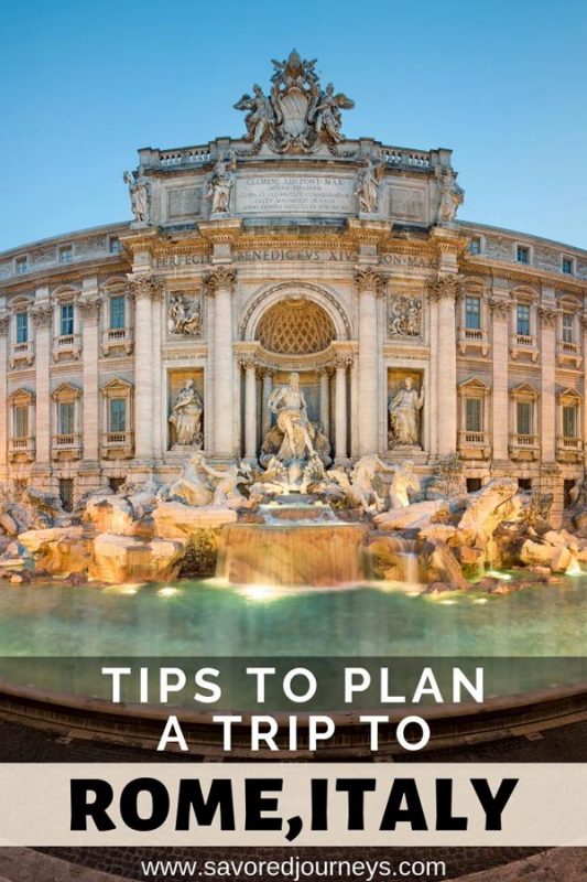 Essential Travel Guide to Rome, Italy [+Infographic] - Savored Journeys