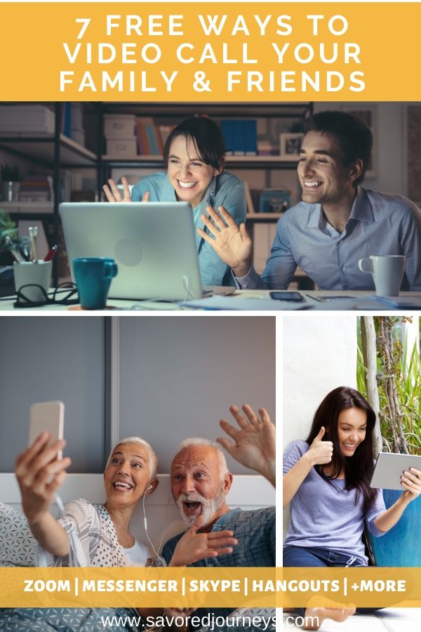 7 Free Ways to Connect Online With Family & Friends - Savored Journeys