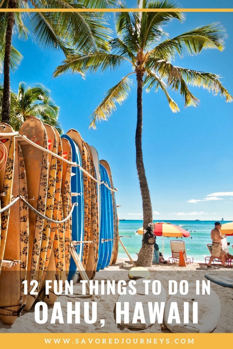 12 Fun Things to do in Oahu - Savored Journeys